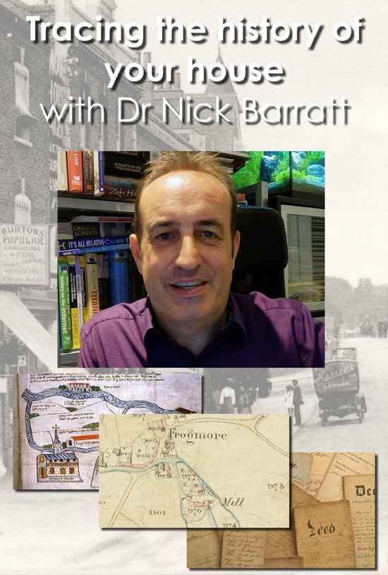Tracing the History of your House with Nick Barratt – Family History TV